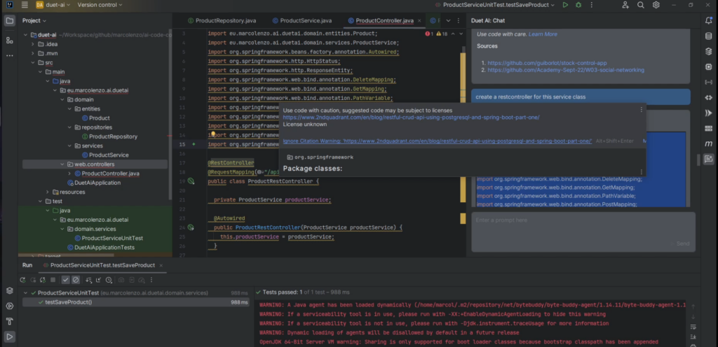 GitHub Copilot vs JetBrains AI Assistant vs Duet AI